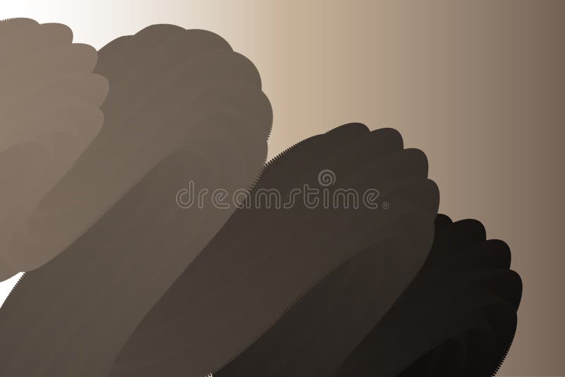 Abstract Background, Swirling Wave Figure, Visual Illusion, Freehand ...