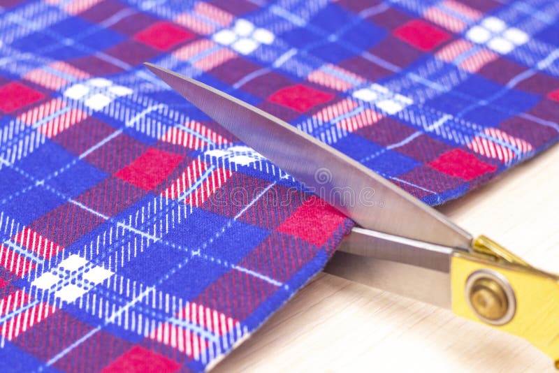 Background for Tailor Orange Thread, Measuring Tape and Scissors Stock ...