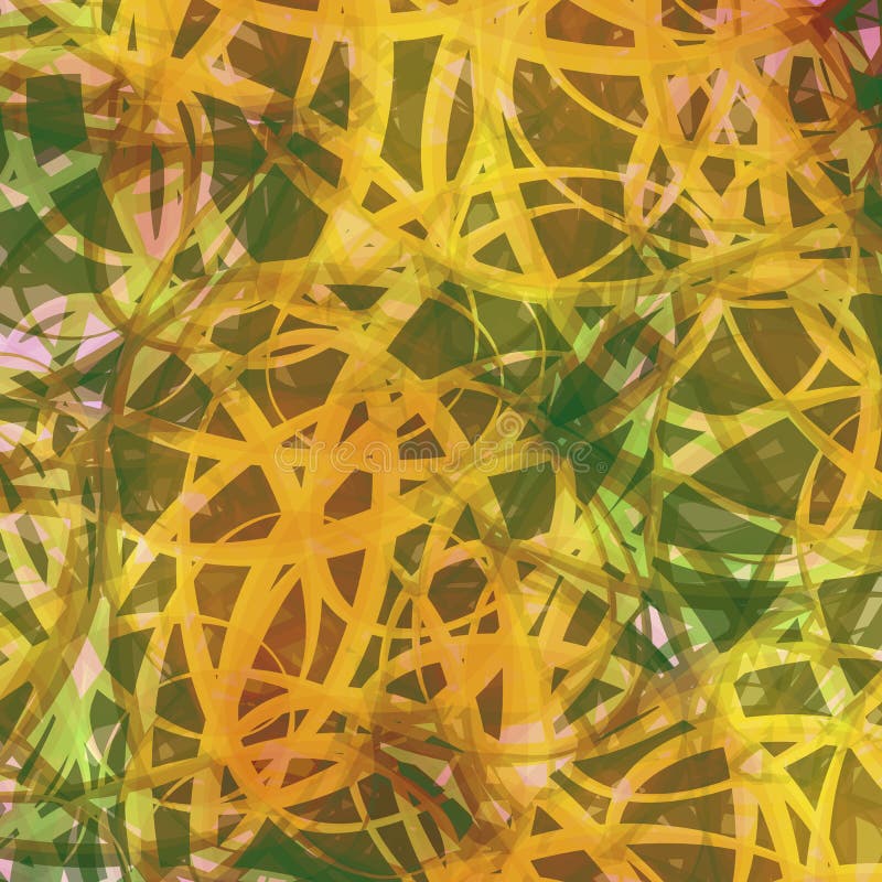 Abstract Background. Tangled Leaves. Irish Batik Colors. Vector. Stock ...