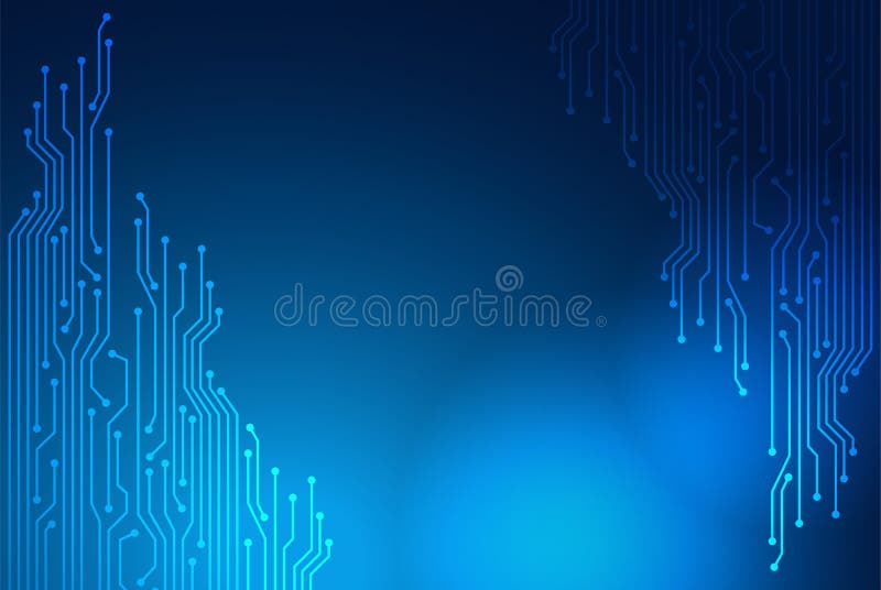 Abstract Background with Technology Circuit Board Texture. Digital ...