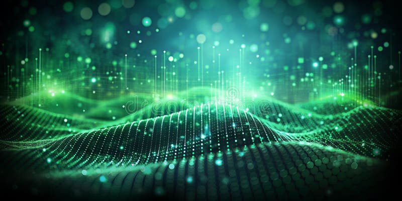 Abstract Background. Technology and Communication Concept with Internet ...