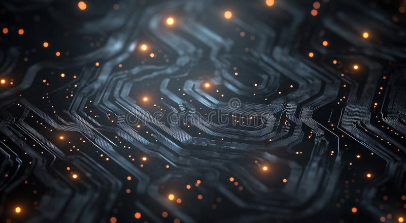 This is an Abstract Background/technology Background of a Computer ...