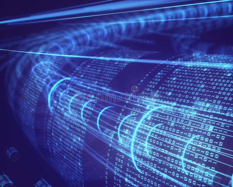 Abstract Background Technology Connections Stock Illustration ...