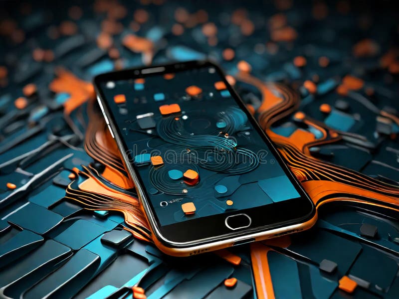 Abstract Background, Technology, Modern, Smart Phone, Gadget ...