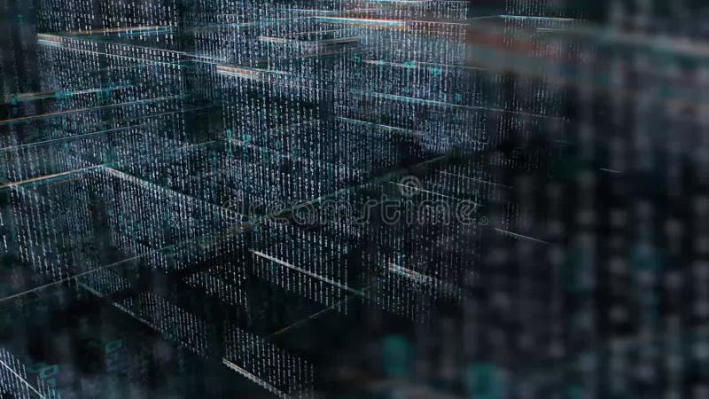 Abstract Background of Technology, Science and Cloud Computer Stock ...