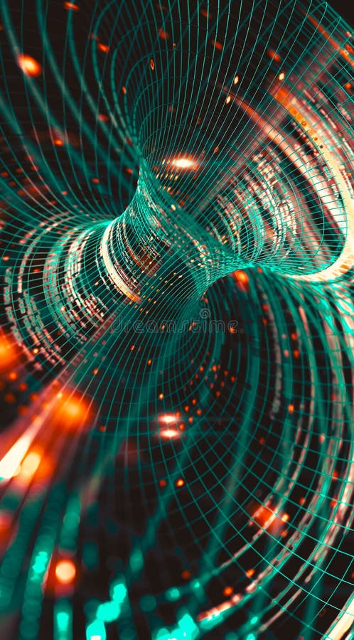 Abstract Background of Technology, Science and Cloud Computer Stock ...