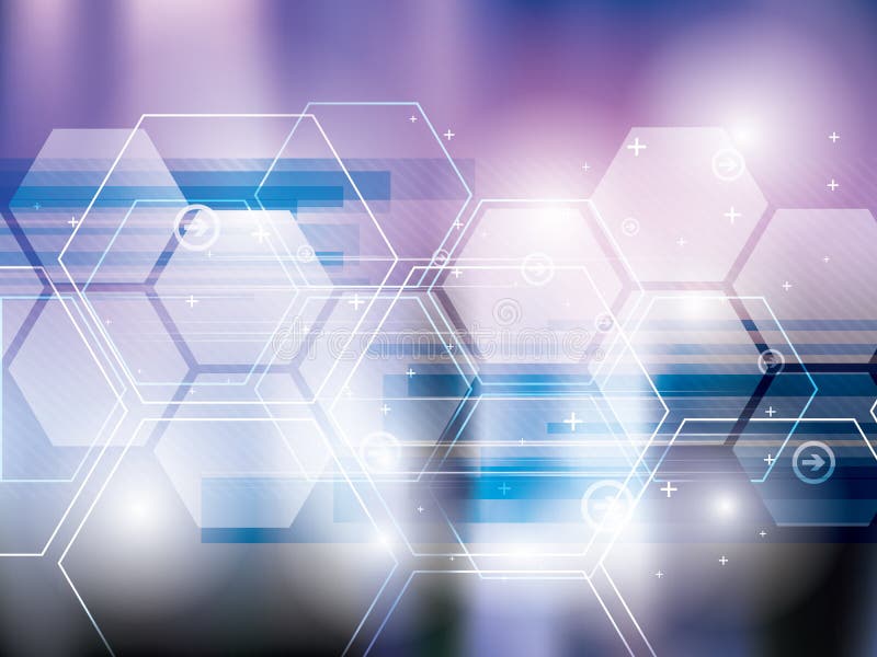 Abstract Background Technology in Vector Stock Vector - Illustration of ...