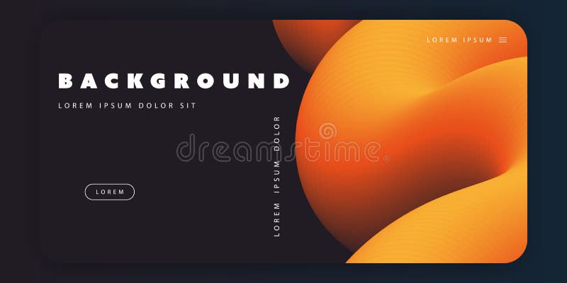 Abstract Background Template, 3D Gradient Shapes Composition, Multi ...