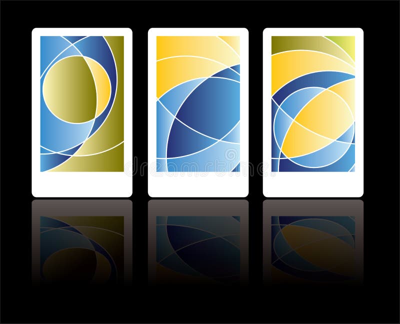 Abstract Background Template. Editable Stock Illustration ...