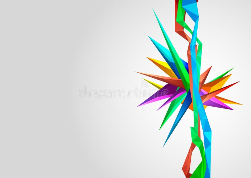 Abstract Background Template Element Stock Vector - Illustration of ...