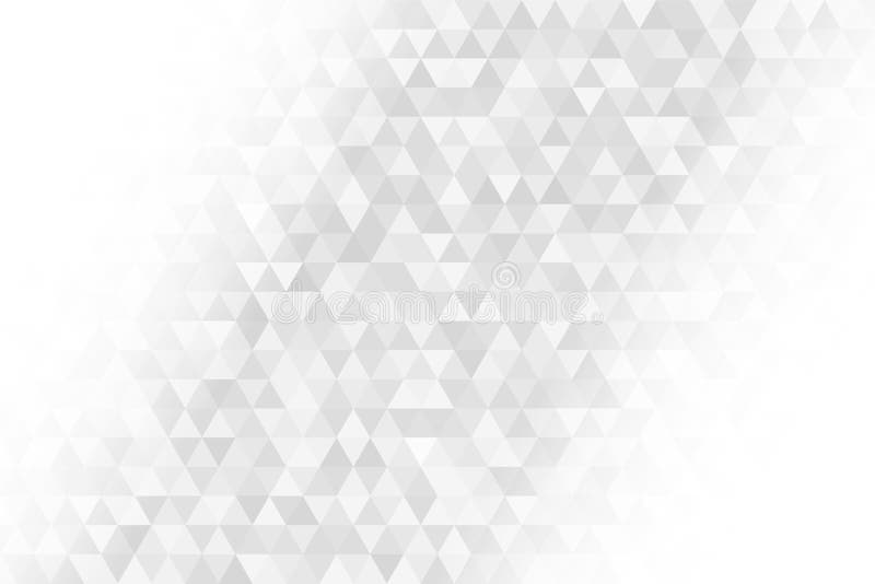 Vector Abstract Grey and White Gradient Background with Triangles and ...