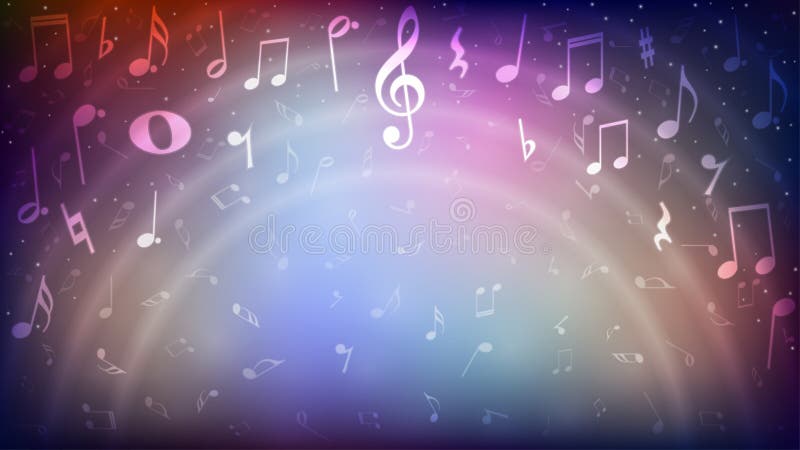 Falling Music Notes Stock Illustrations – 490 Falling Music Notes Stock ...