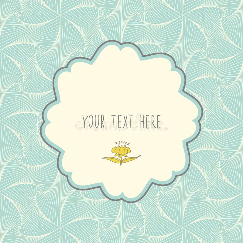 Abstract Background with Text Box. Stock Vector - Illustration of ...