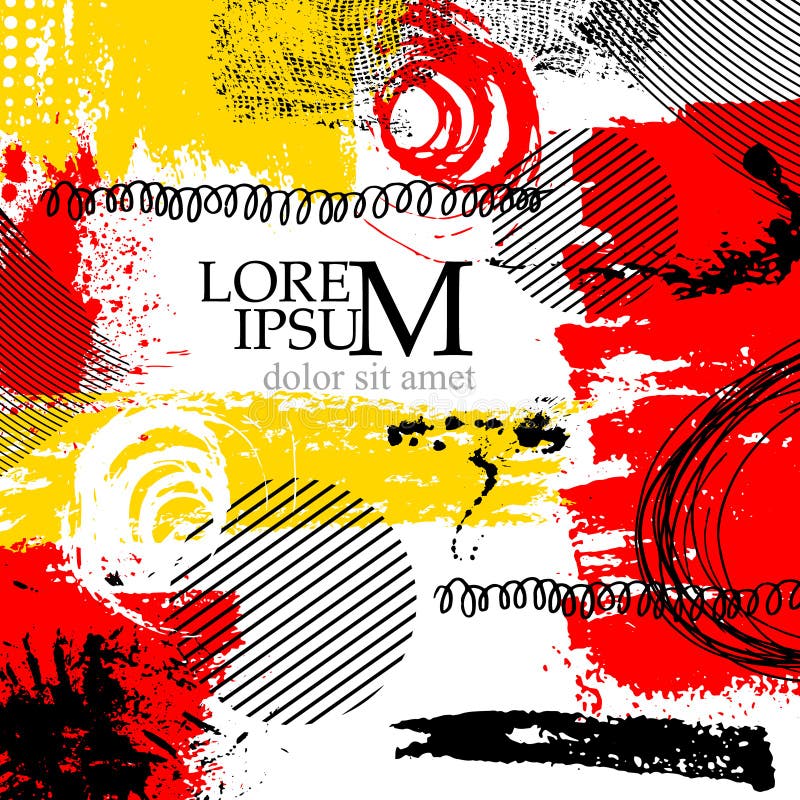 Abstract Background for Text. with Handmade Items. Abstract Frame Made ...