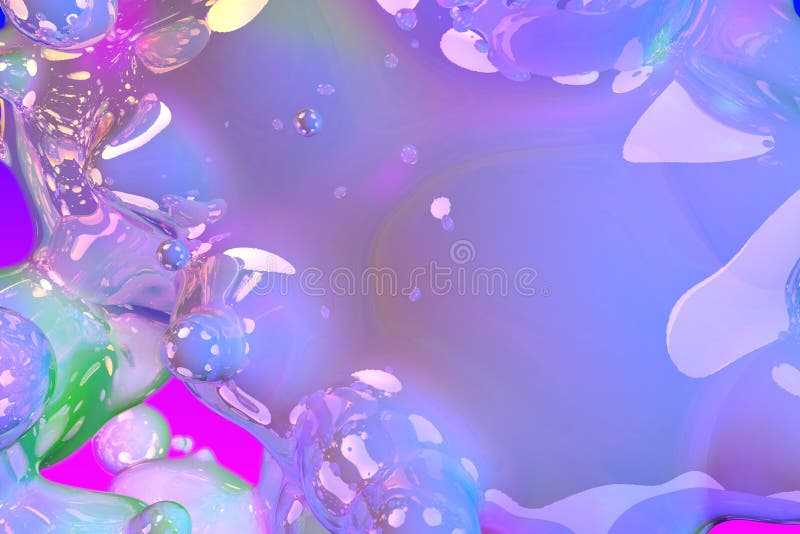Abstract Background or Texture of Bright Shiny Soap Like Liquid or ...