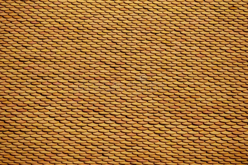 Abstract Background Texture Brown Tile Roof Pattern Stock Image - Image ...