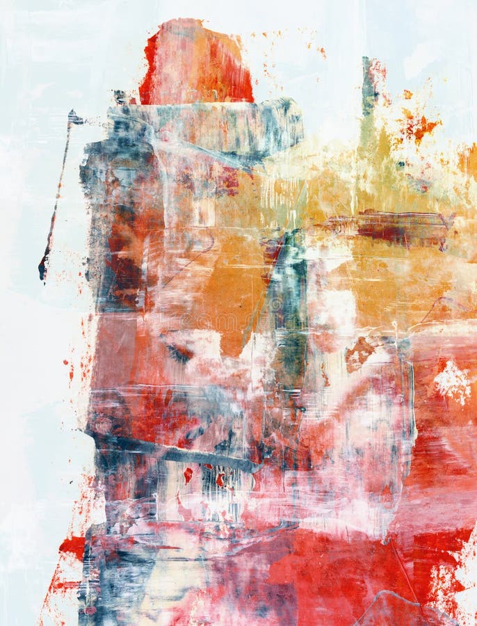 Abstract Mixed Media Background or Texture Stock Image - Image of ...