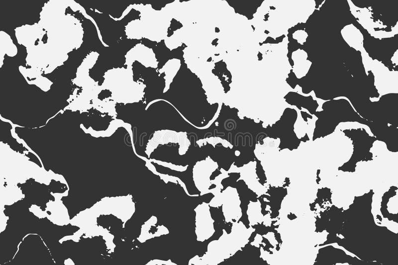 Abstract Background Texture with Destruction Effect, Ink Stains, Grunge ...