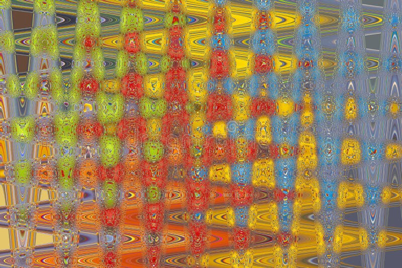 Abstract Background Texture in the Form of Chaotic Colored Shape Stock ...