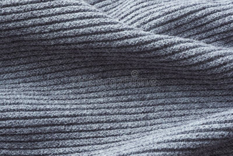 Abstract Background and Texture Gray and White Knitted Fabric ...