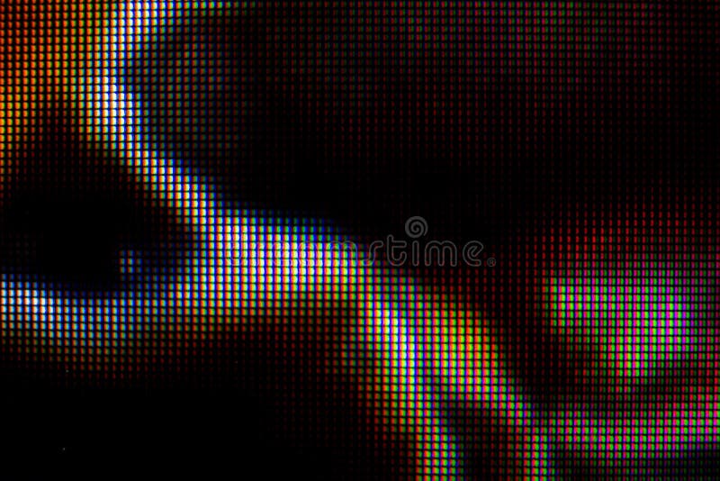 Abstract Background Texture of Led Screen Dot-matrix Display Stock ...