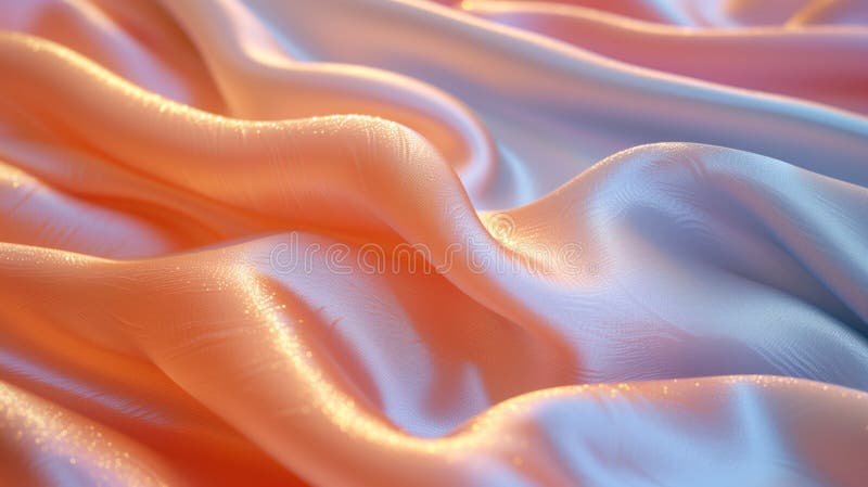 Abstract Background Texture of Multi-colored Fabric with Waves Stock ...