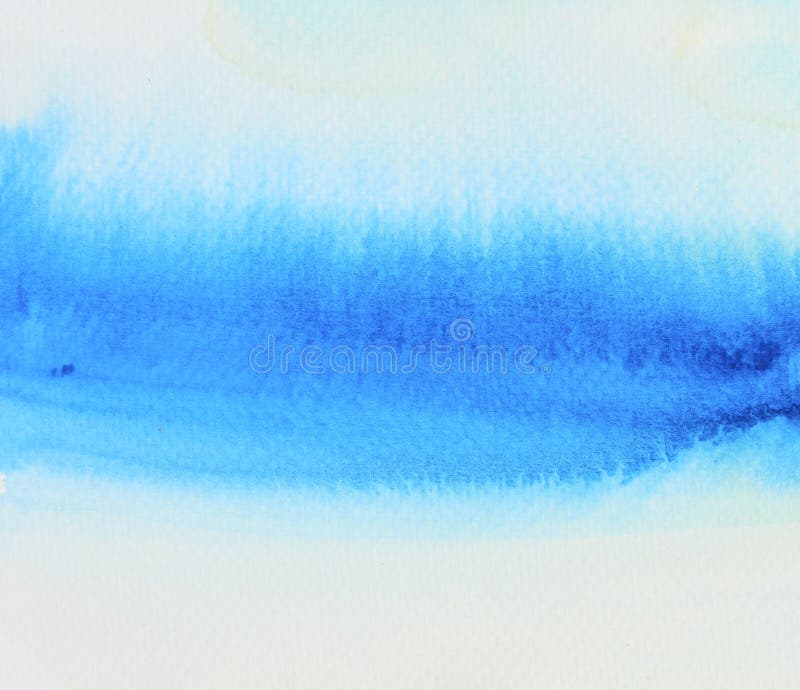 Illustration Watercolor Hand Draw and Painted on Paper Stock Photo ...