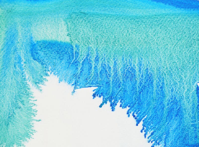 Abstract Background and Texture Pattern Blue and Green Color Flow on ...