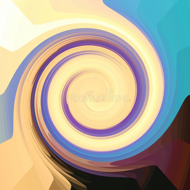 Abstract Background Texture Radial Swirl Effect Light and Dark Blue ...