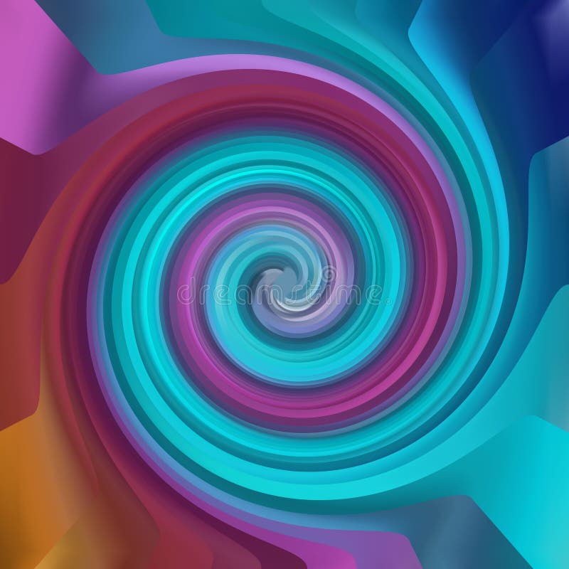 Abstract Background Texture Radial Swirl Effect Light And Dark Blue