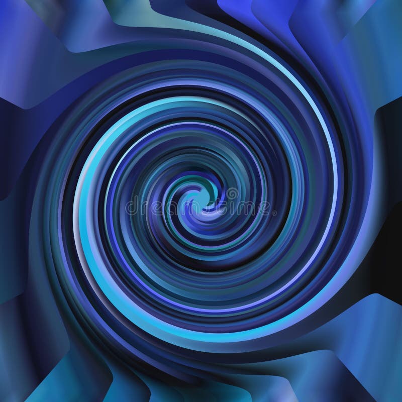 Abstract Background Texture Radial Swirl Effect Light and Dark Blue Up ...
