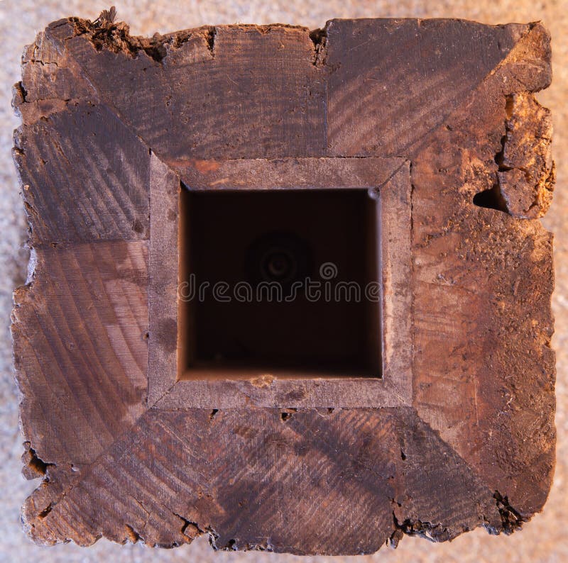 Abstract Background Texture - Rugged Wood Block, Grain Pattern. Stock ...