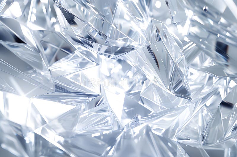 Abstract Background with a Texture of Silver Crystals,shimmering and ...