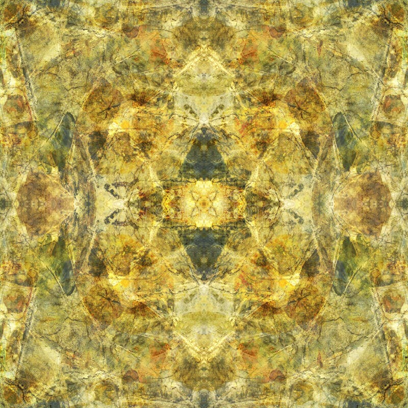 Abstract Background or Texture of a Stone Wall with Figures and a ...