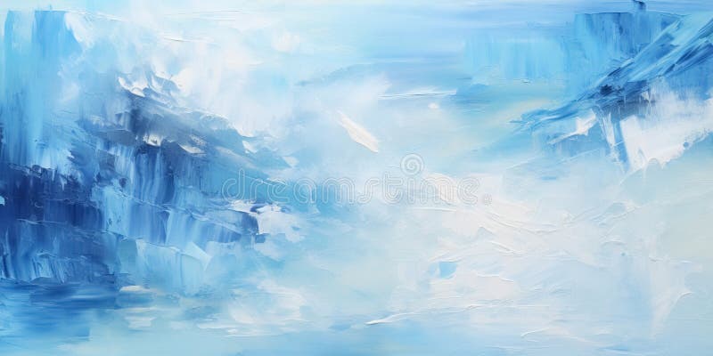 Abstract Background with Textured Gradient Blue and White with Pale ...