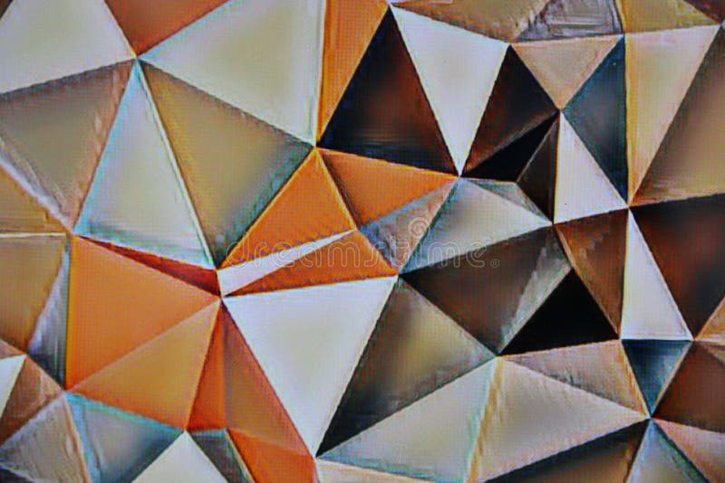 Background with Triangle Shapes and Textures Stock Photo - Image of ...