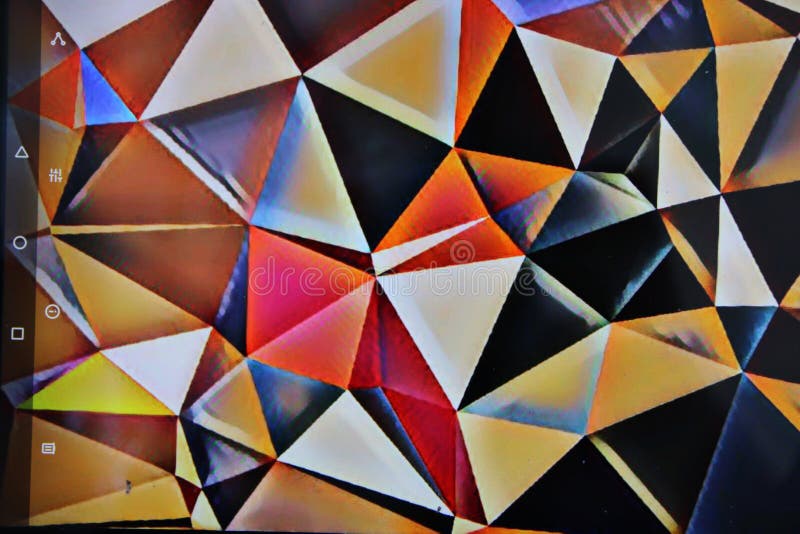 Background with Triangle Shapes and Textures Stock Photo - Image of ...