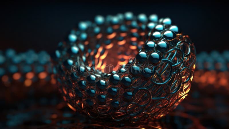 Abstract Background of Thin Glass and Fiber Optics Closeup Stock ...