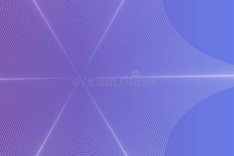 Abstract Background with Thin Lines in the Shape of Spider Web. Linear ...