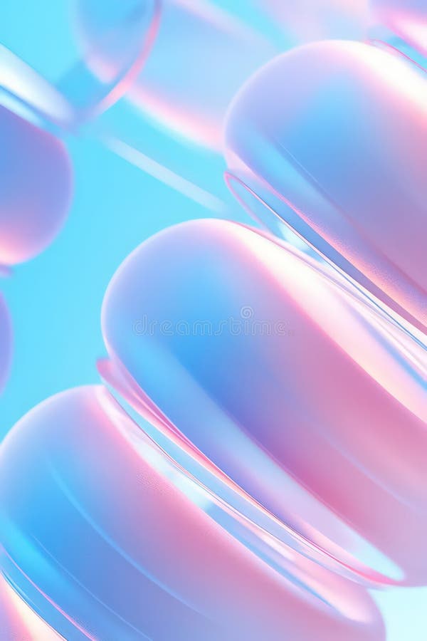Abstract Background with Translucent Spirals by Generative AI Stock ...