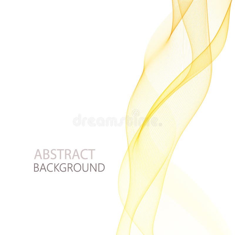 Abstract Background, Transparent Vertical Orange Wave Design Vector ...