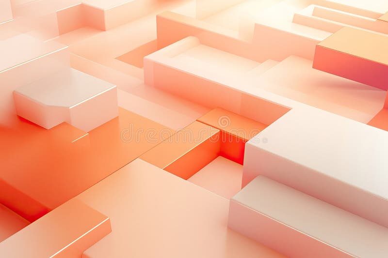 Abstract Background in Trendy Peach Colour Stock Photo - Image of ...