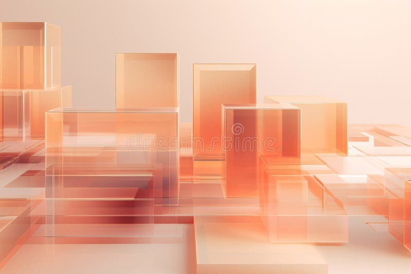 Abstract Background in Trendy Peach Colour Stock Image - Image of ...