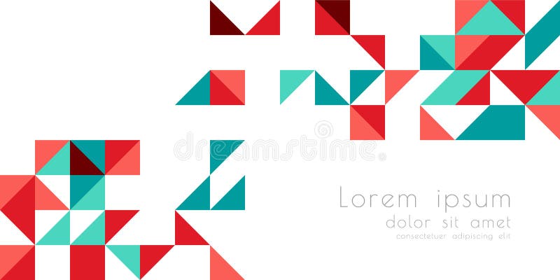 Abstract Triangle Geometric Wave Stripes Border On A White Stock Vector ...
