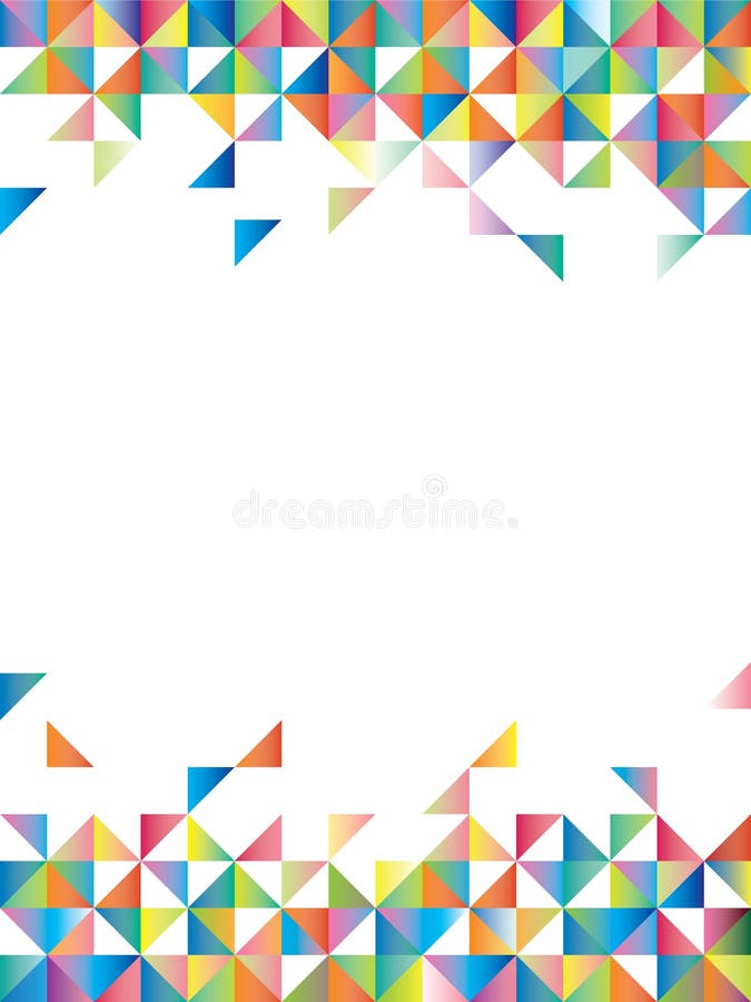 Abstract Background of Triangles Stock Vector - Illustration of ...
