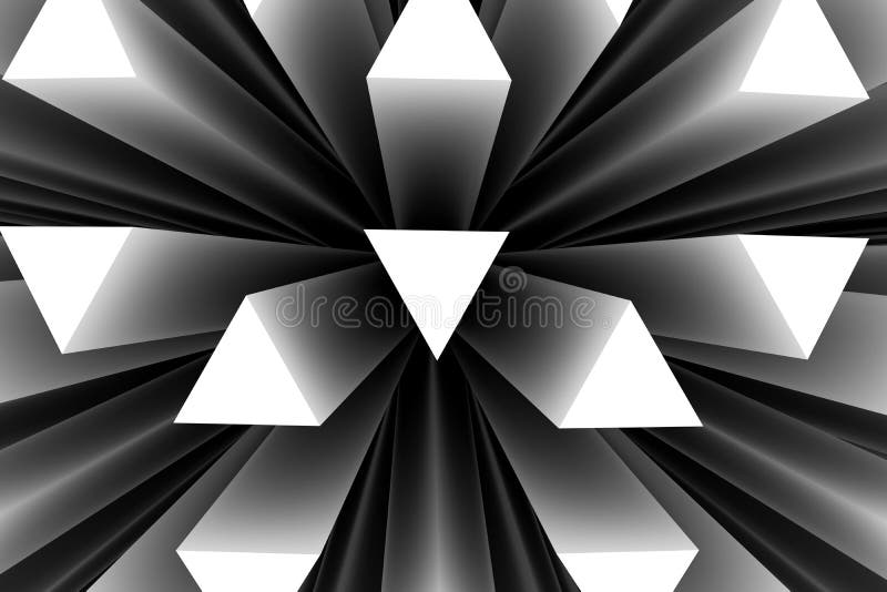 Abstract Background Triangles Stock Illustration - Illustration of ...