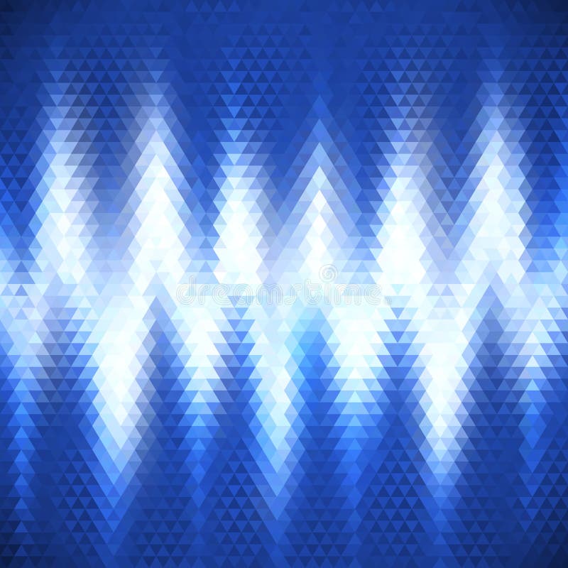 Abstract Background of Triangles Stock Vector - Illustration of ...