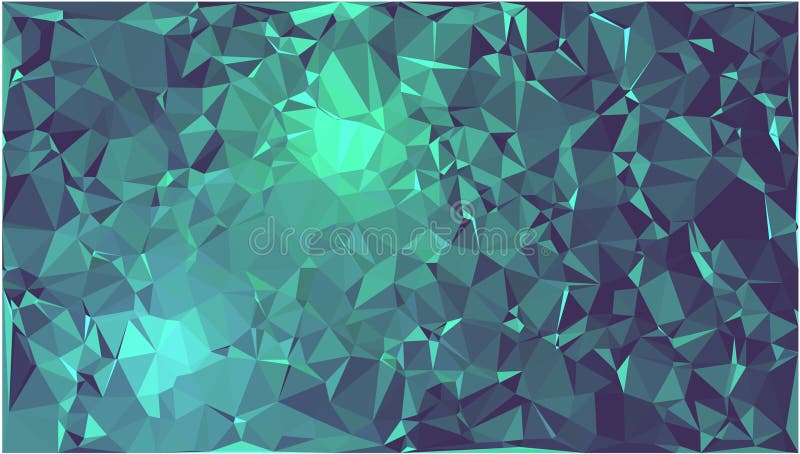 Abstract Green Triangle Shape Background. Abstract Background of ...