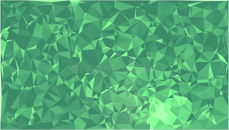 Abstract Green Triangle Shape Background. Abstract Background of ...