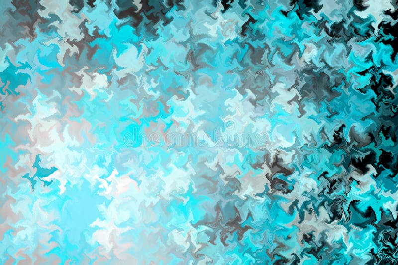 Abstract Background with Turquoise Shades Stock Illustration ...